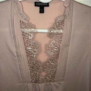 Express | Tops | Blush Pink Sleeveless Express Top | Poshmark